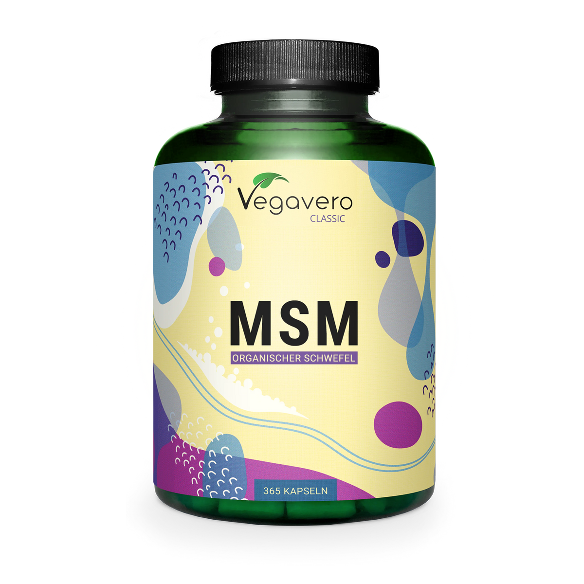 MSM Capsules » Pure Organic Sulphur High-Dose & Vegan
